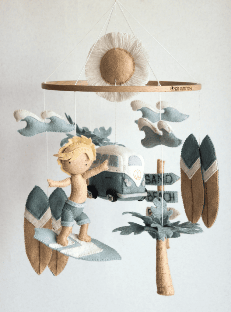 10 Ideas for a Neutral Surfer Nursery Theme for Boys - Nest & Bloom